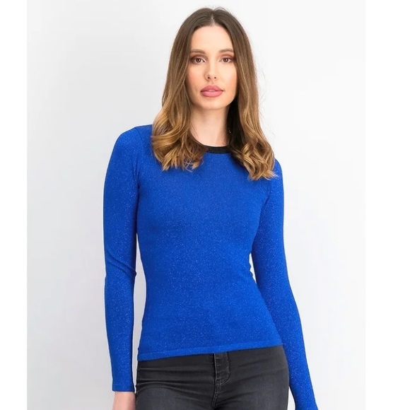 RACHEL Rachel Roy | Sweaters | Rachel Rachel Roy Metallic Ringer ...